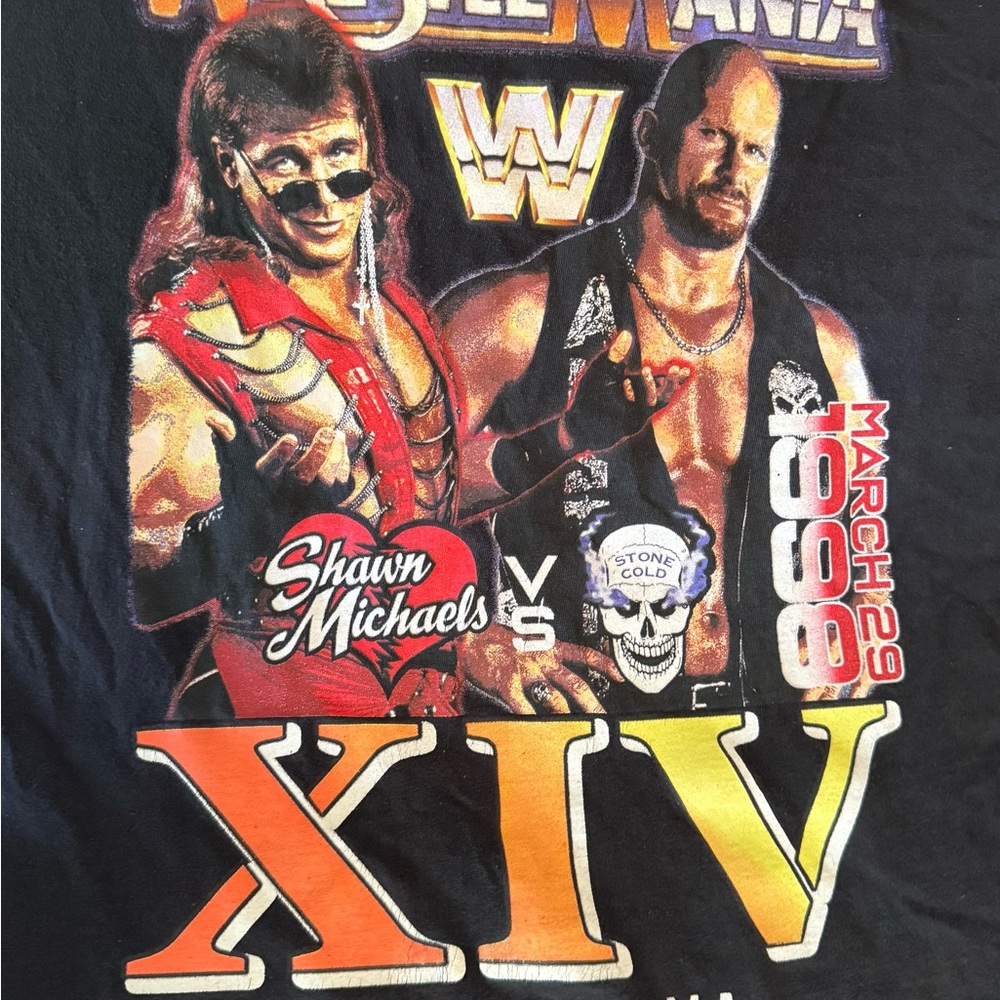 Wwe 1998 Wrestlemania Xiv Boston The Rock Vs Shawn Mi… - Gem